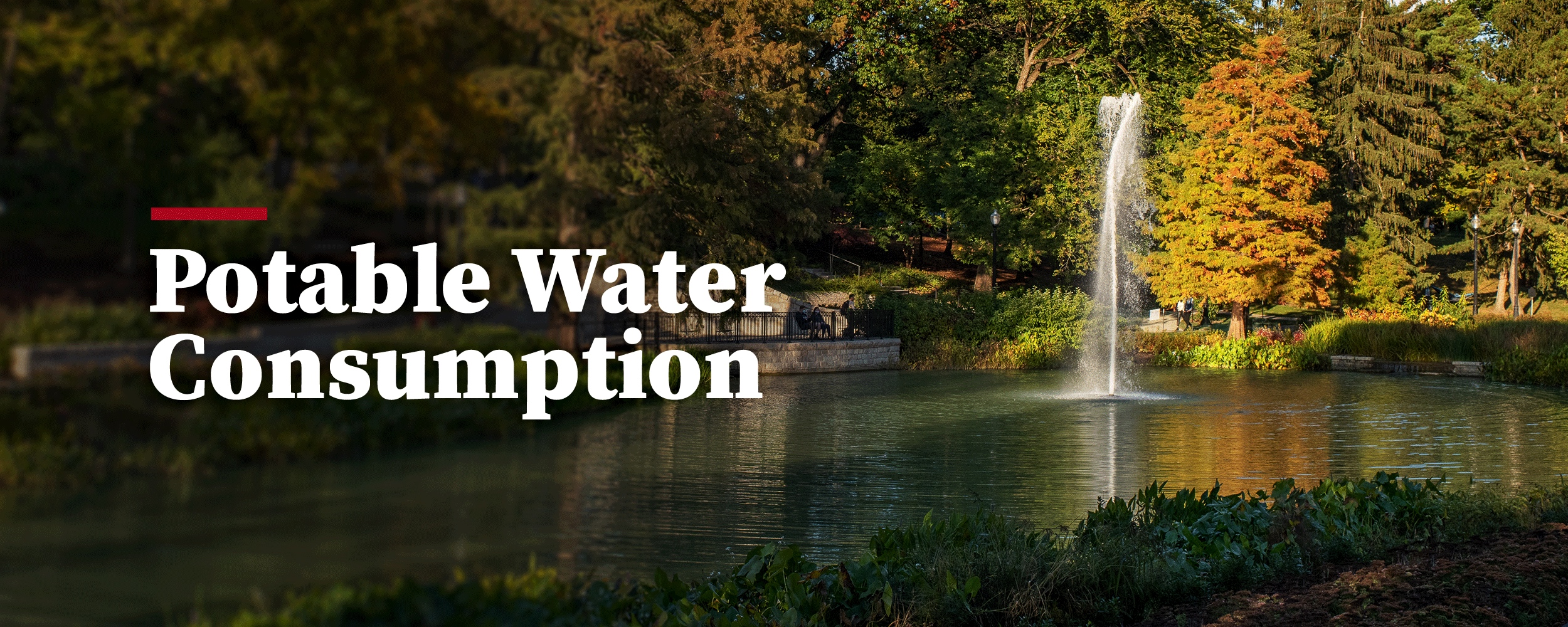 Reduce Potable Water Consumption | Facilities Operations and Development